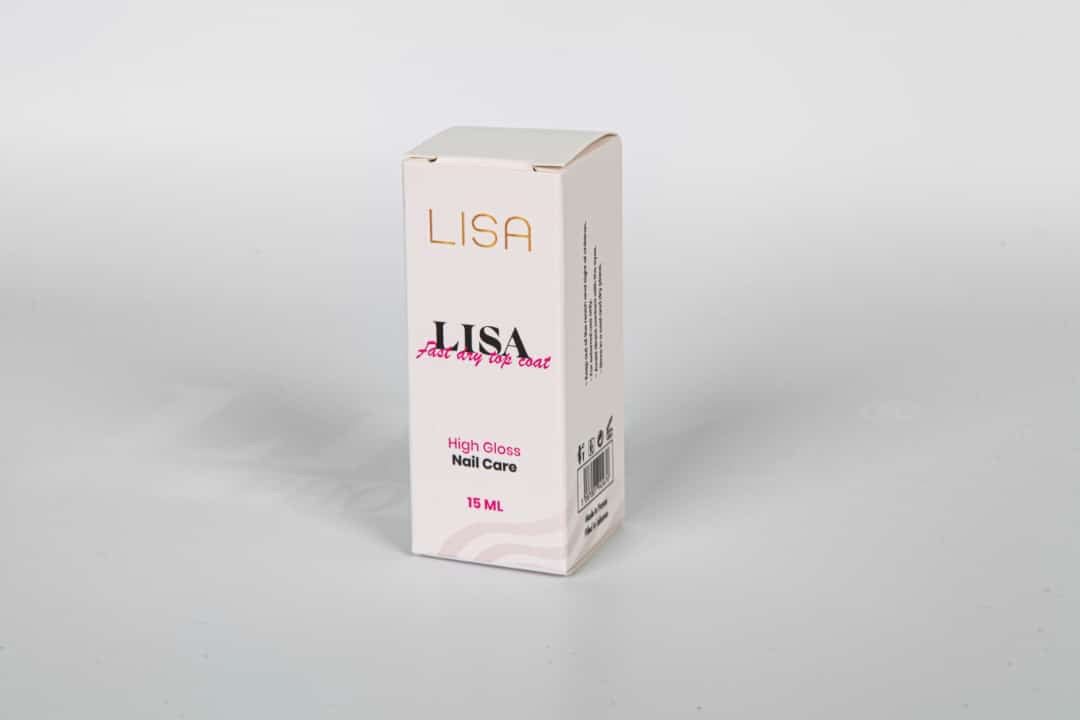 Lisa Fast Dry Top Coat 15 ML – LISA Professional